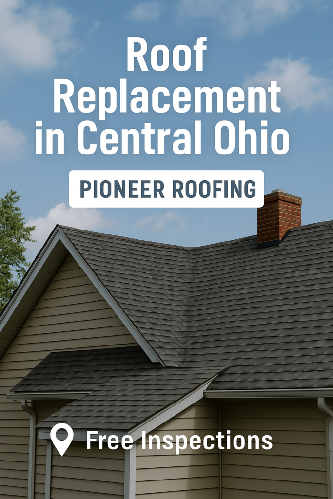 Roof Replacement in Central Ohio | Pioneer Roofing